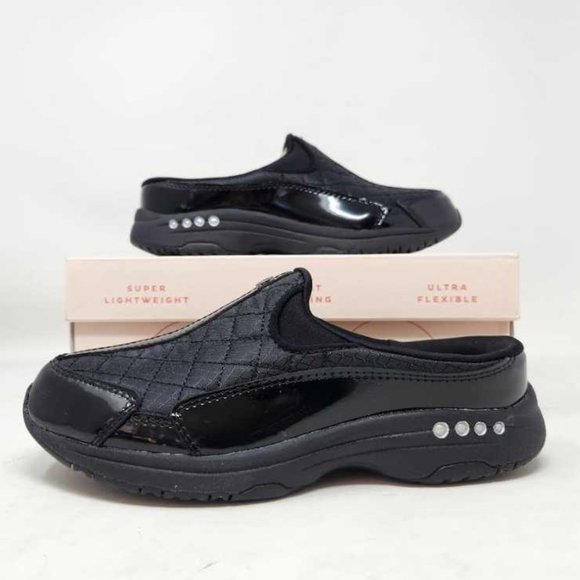 Easy Spirit | Shoes | New Womens 65 Easy Spirit Traveltime38 Black Slip ...